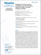 Podding of Paralomis granulosa (Lithodidae) juveniles inhabiting kelp ...